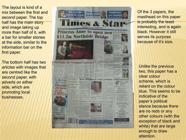 Examples of other Local Newspapers | PPTX