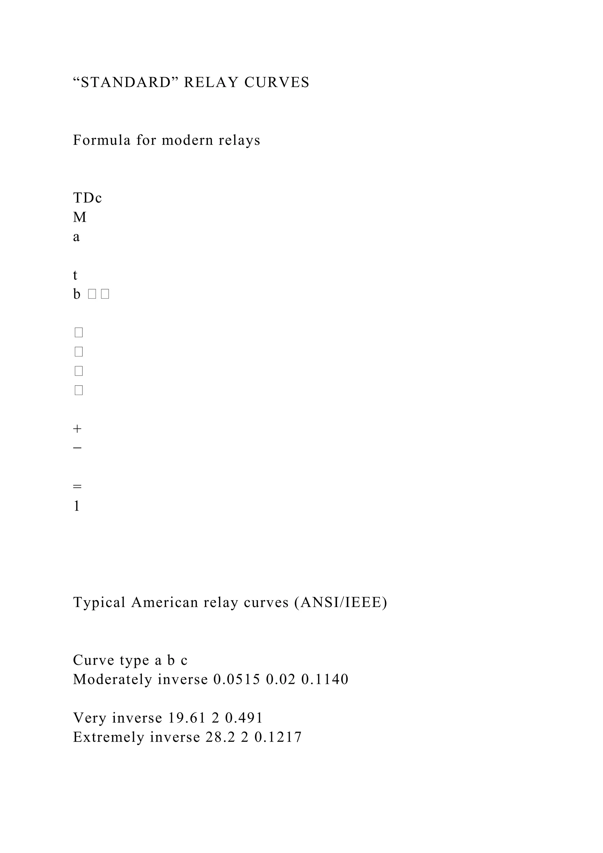 Examples of Overcurrent Relays and Dist.docx