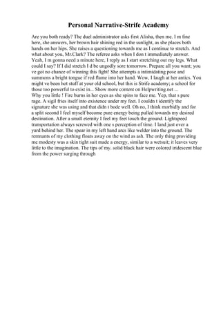 Examples Of Personal Narrative Essays.pdf