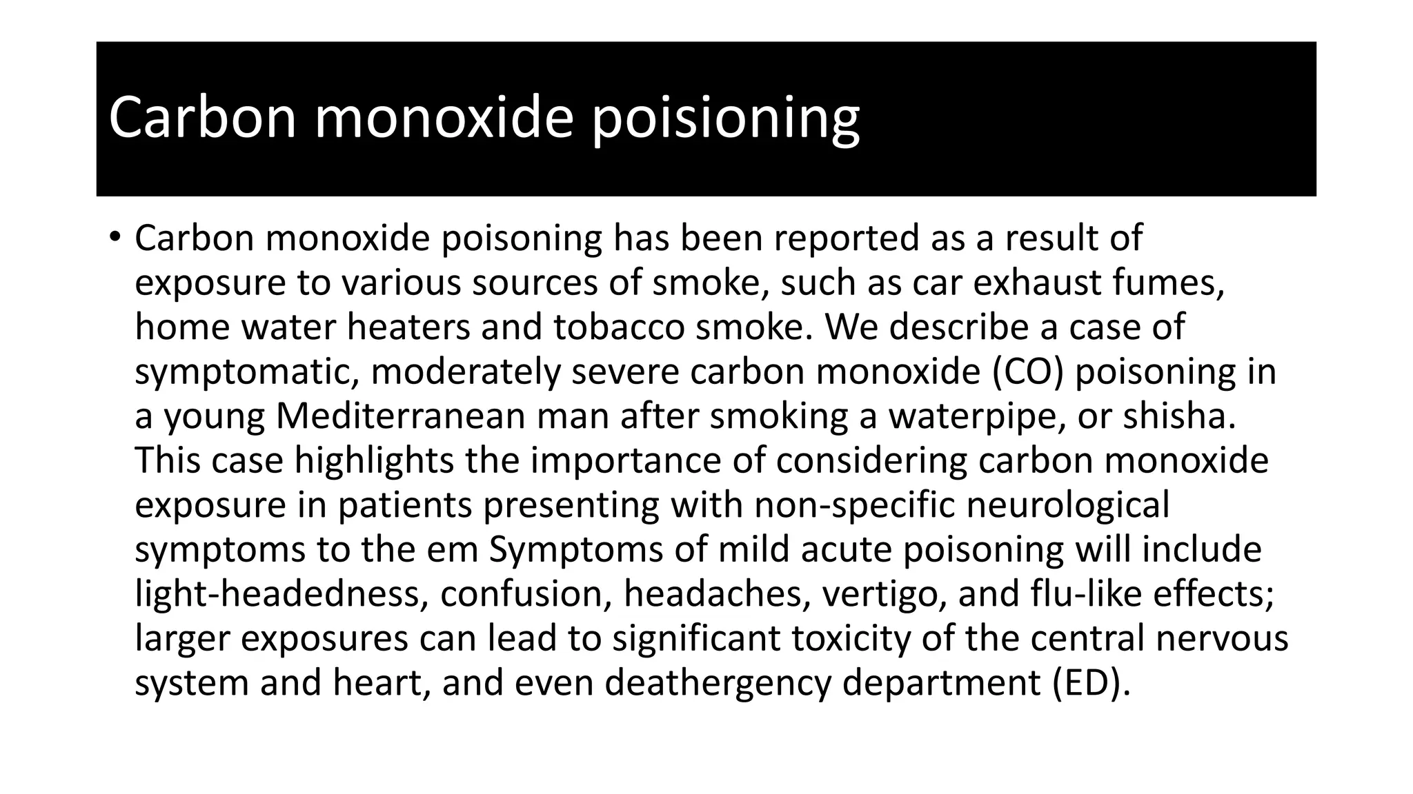Examples of poisoning | PPTX