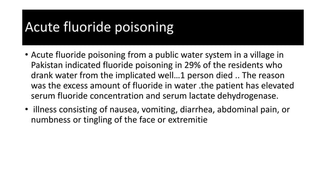 Examples of poisoning | PPT