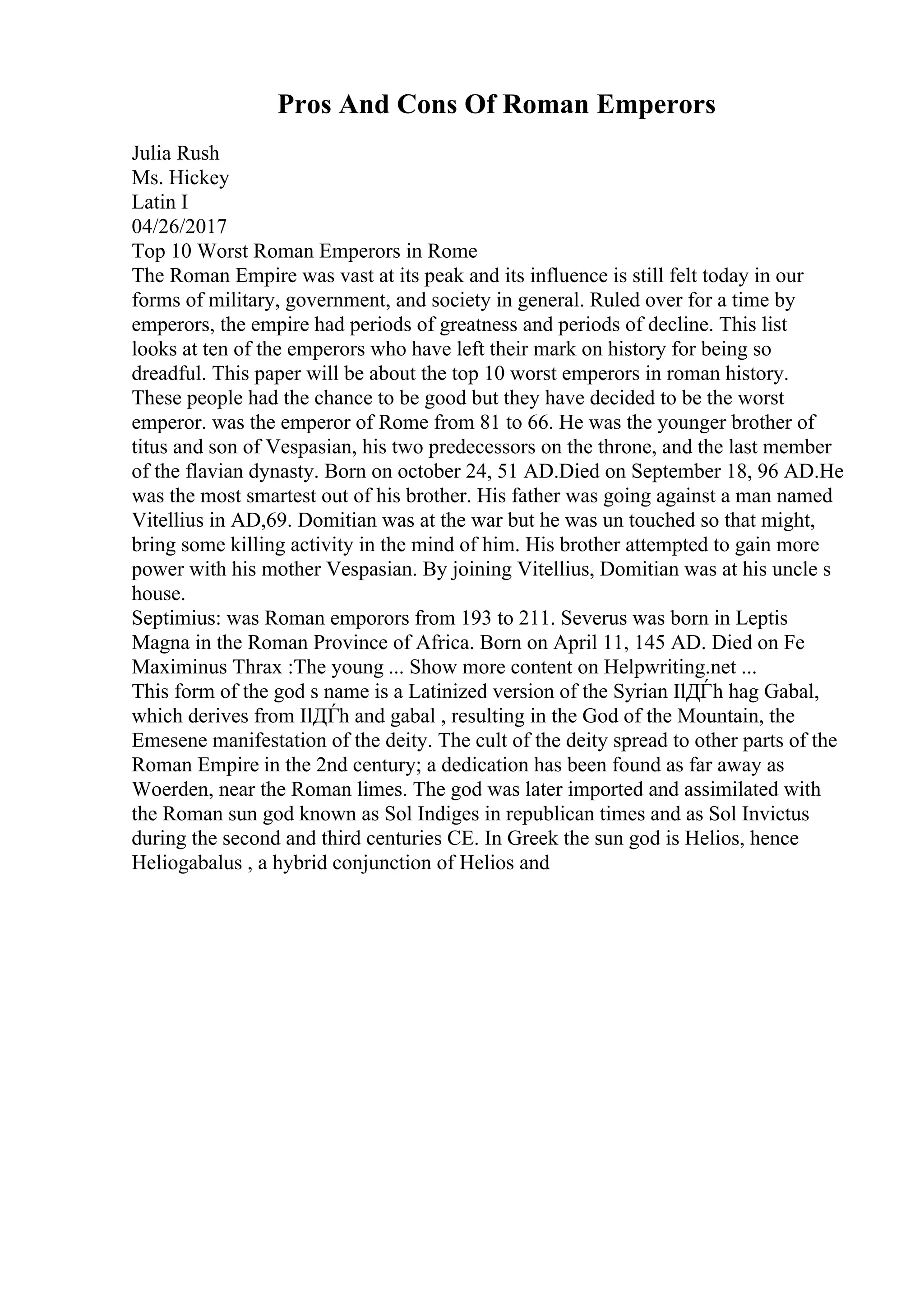 Examples Of Process Analysis Essay.pdf