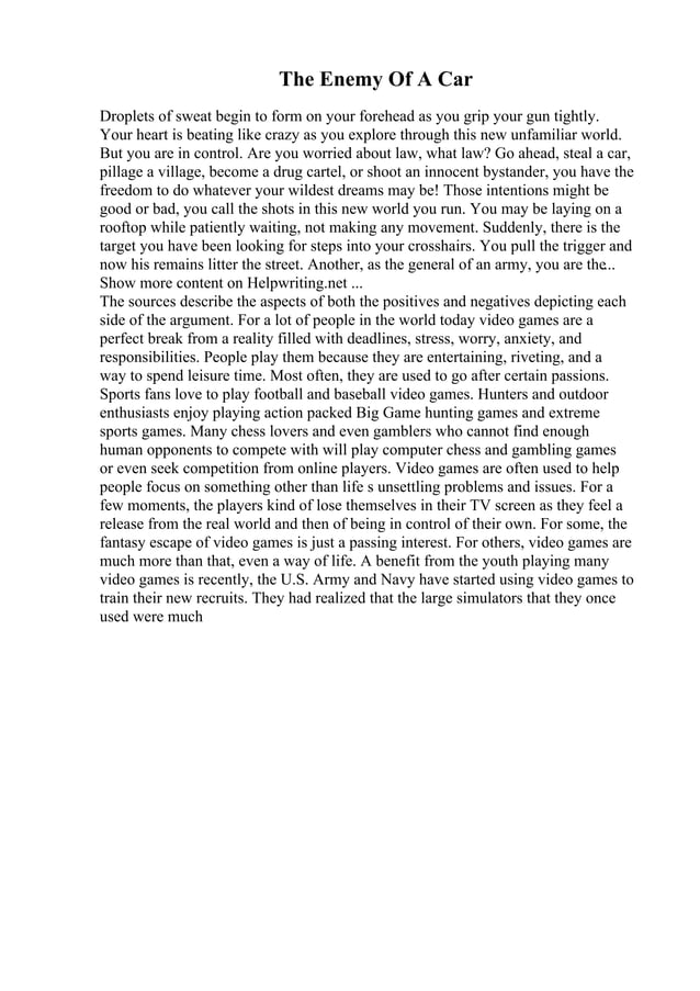 Examples Of Process Analysis Essay.pdf