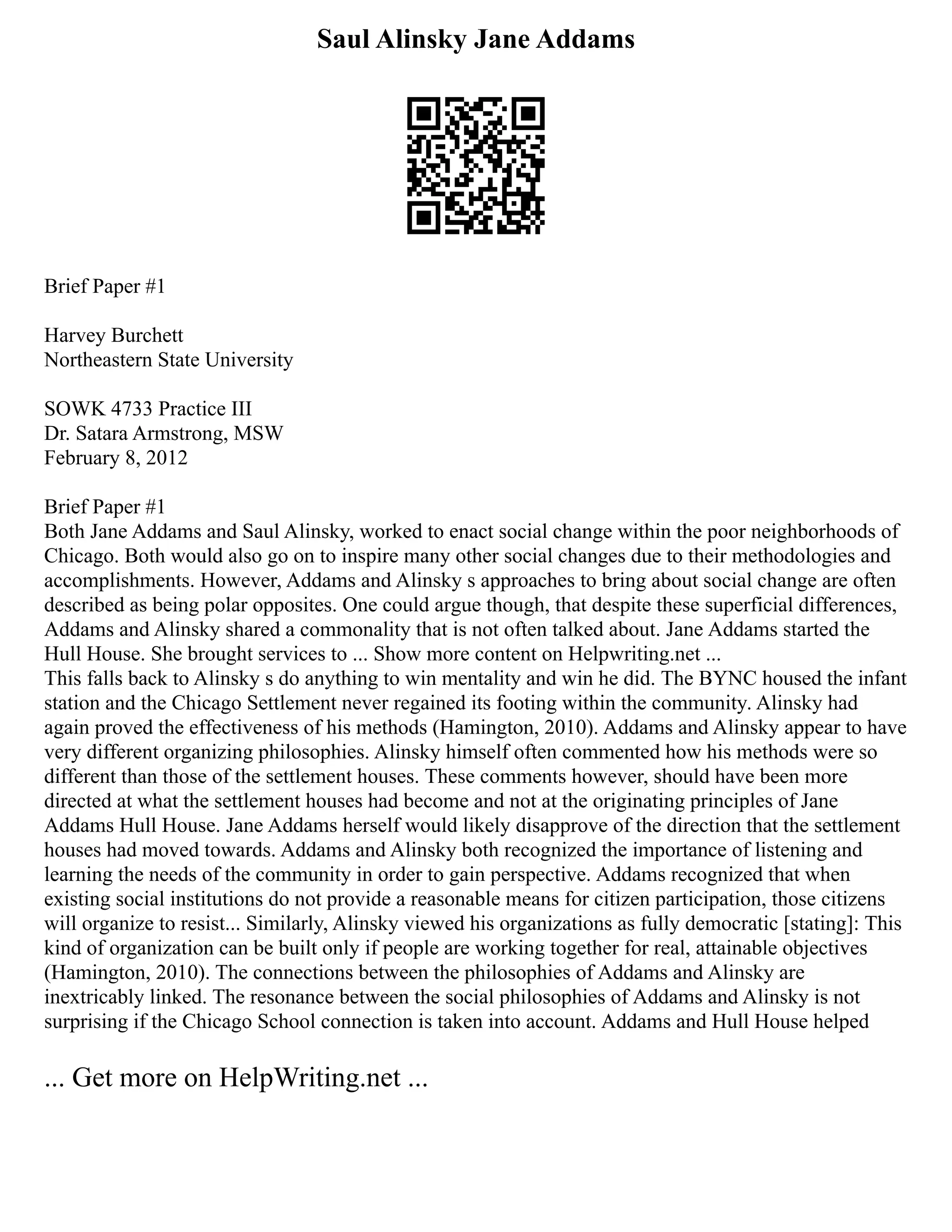 Examples Of Qualitative Research Paper Exampl | PDF