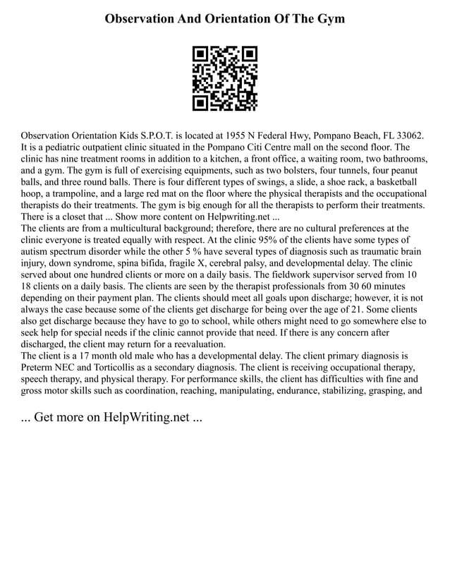 Examples Of Qualitative Research Paper Sample | PDF