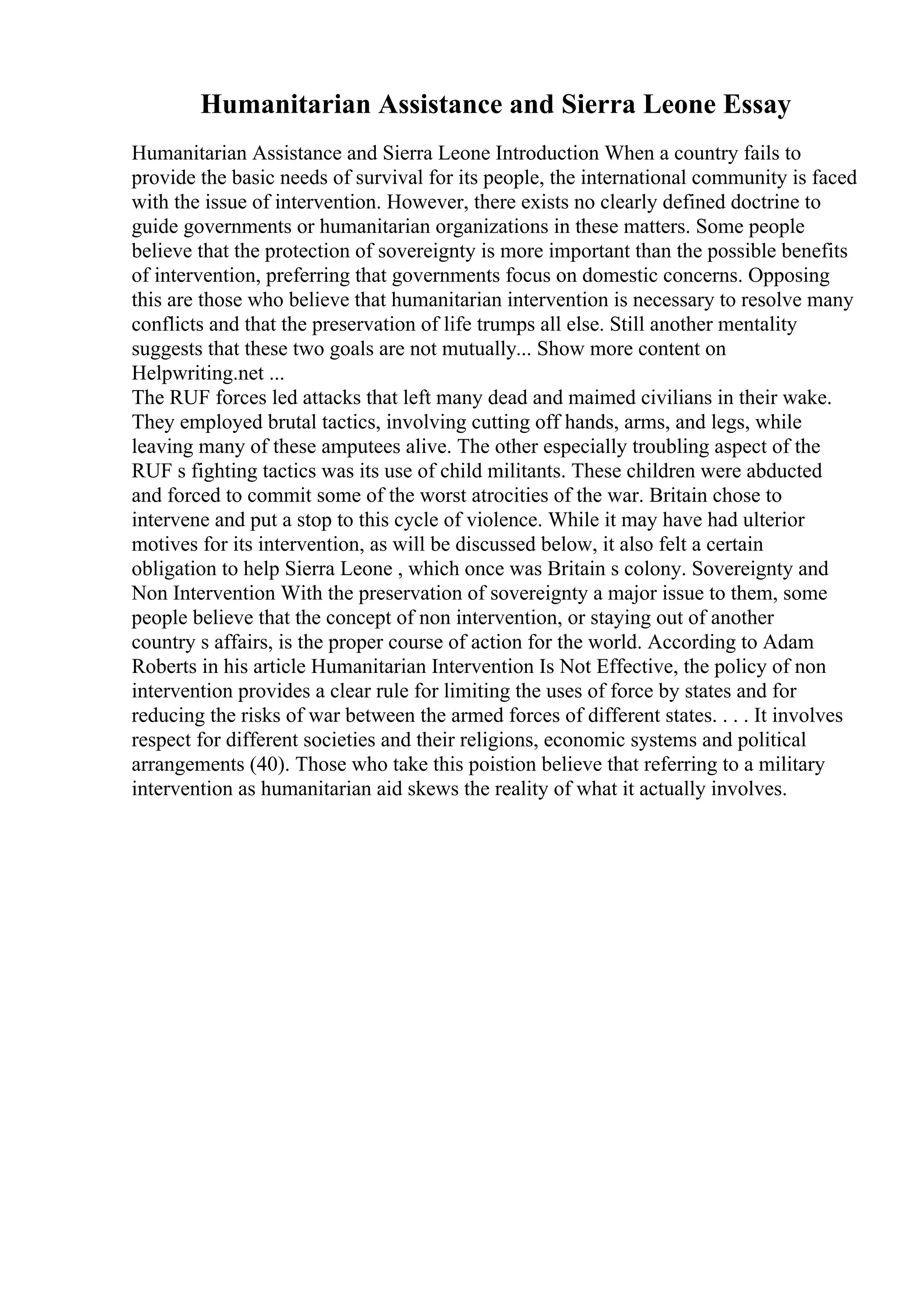 Examples Of Response Essays | PDF