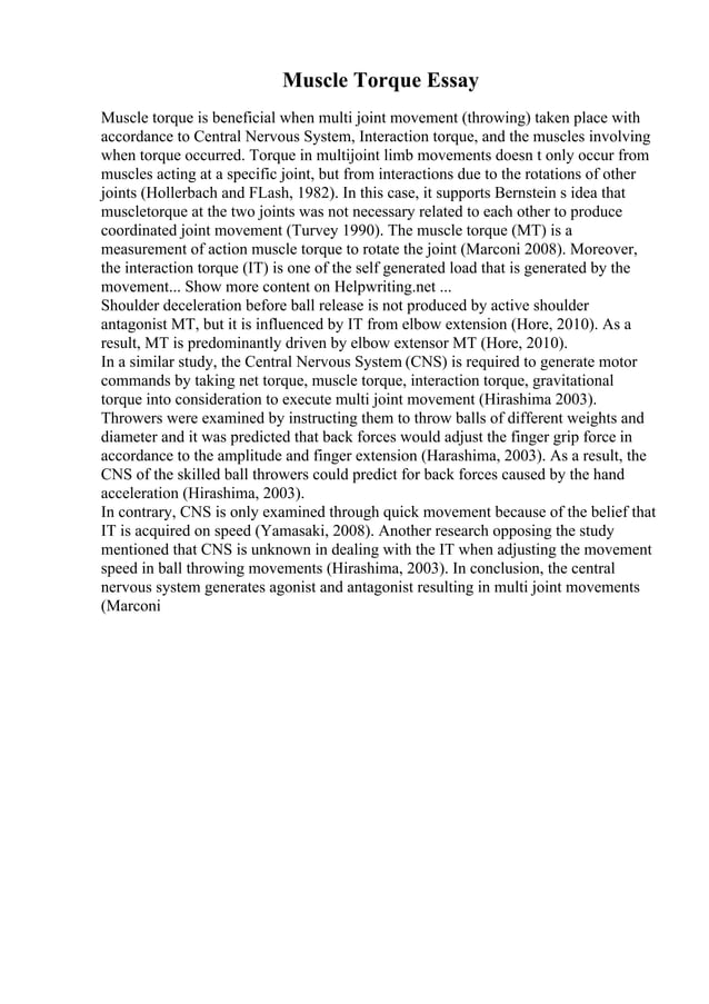 Examples Of Response Essays | PDF | Entertainment