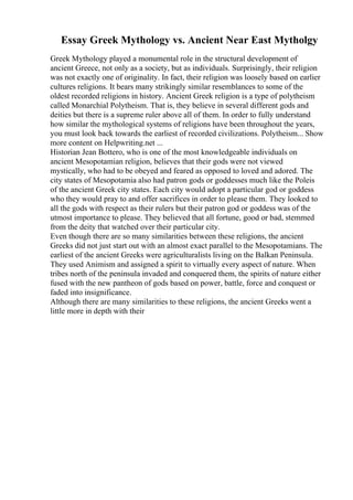 Examples Of Response Essays | PDF