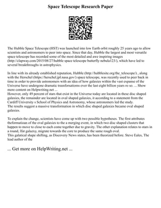 Examples Of Science Paper Abstract - 1 - These Pages | PDF