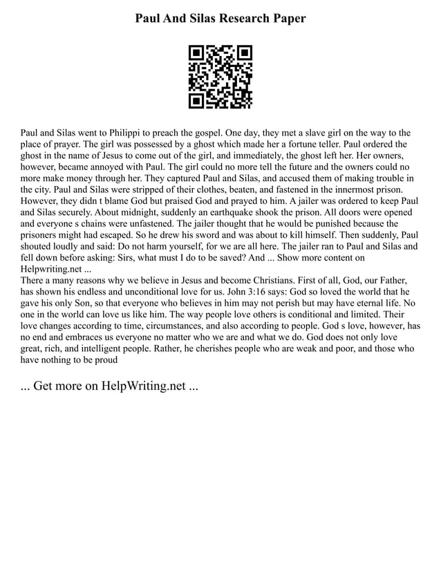 Examples Of Science Paper Abstract Easy Research Paper Outline ... | PDF