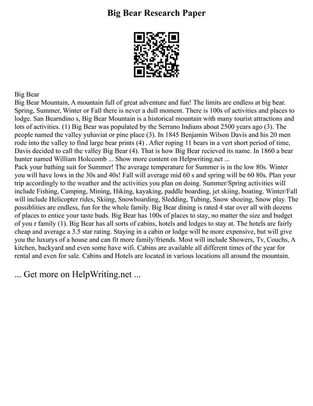 Examples Of Science Paper Abstract Easy Research Paper Outline ... | PDF