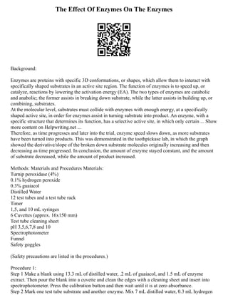 Examples Of Science Paper Abstract Easy Research Paper Outline ... | PDF