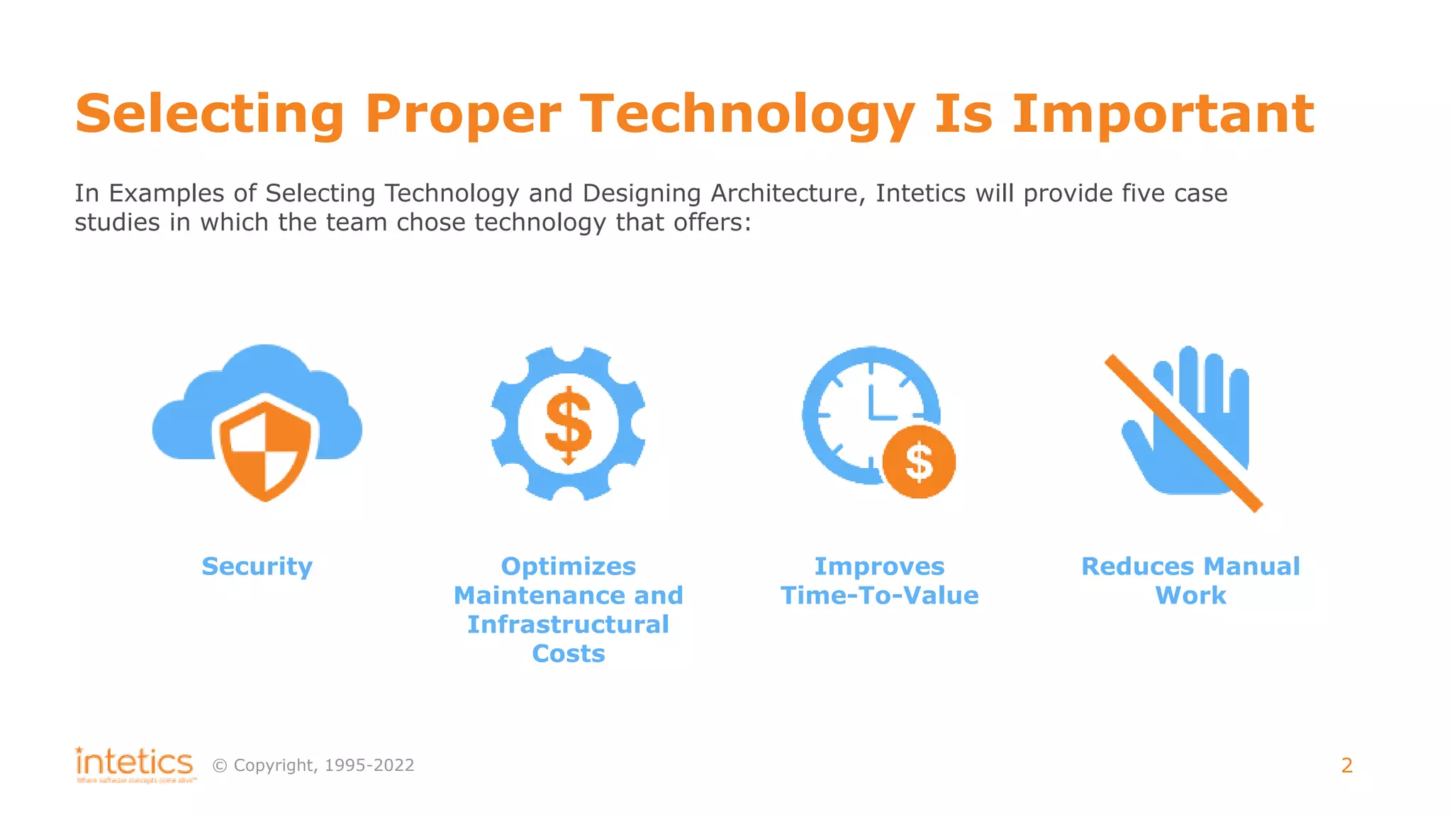 Examples of Selecting Technology and Designing Architecture.pptx