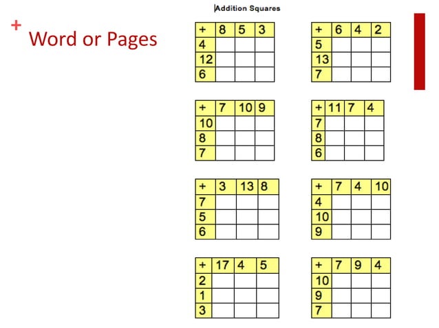 Examples Of Senior Math Games | PPT