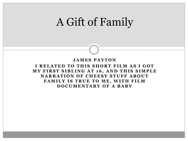 Examples of short films | PPT