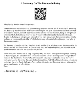 Examples Of Short Stories To Write - Lofinancial | PDF