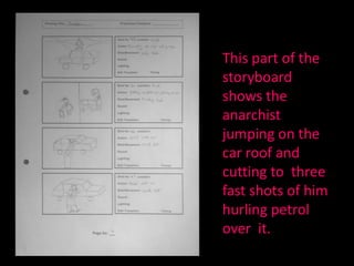 Examples of shots of our storyboard | PPTX