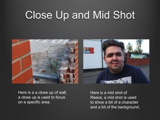 Examples of shot types | PPTX