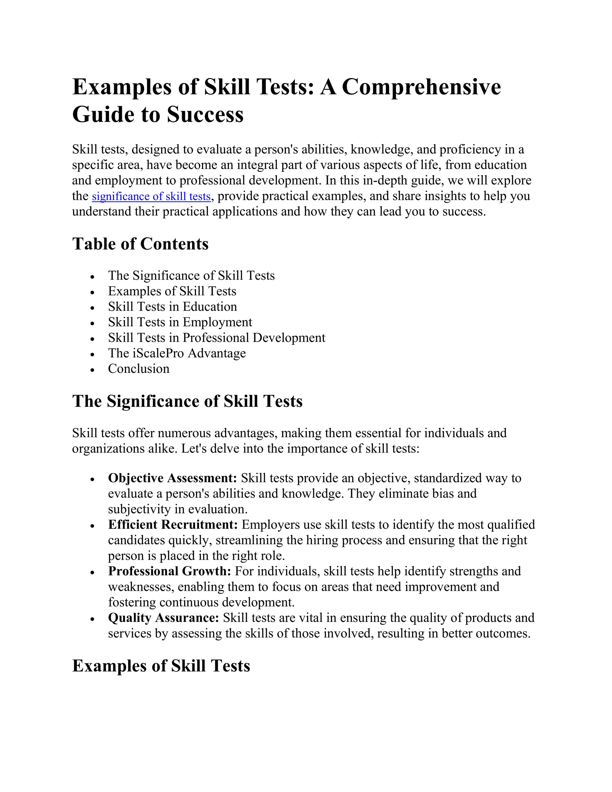 Examples of Skill Tests A Comprehensive Guide to Success.pdf