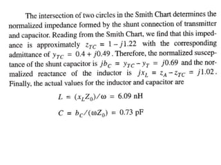 Examples of smith chart | PPTX