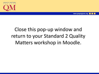 Examples of Standard 2 Statements | PPT