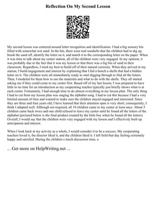 Examples Of Synthesis Paper Format. Sample Essay On Syn | PDF ...