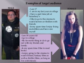 Examples of target audience | PPT