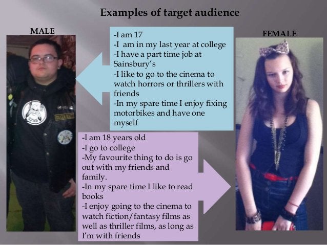 Examples of target audience | PPT