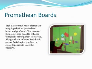 Examples Of Technology In An Elementary School | PPTX