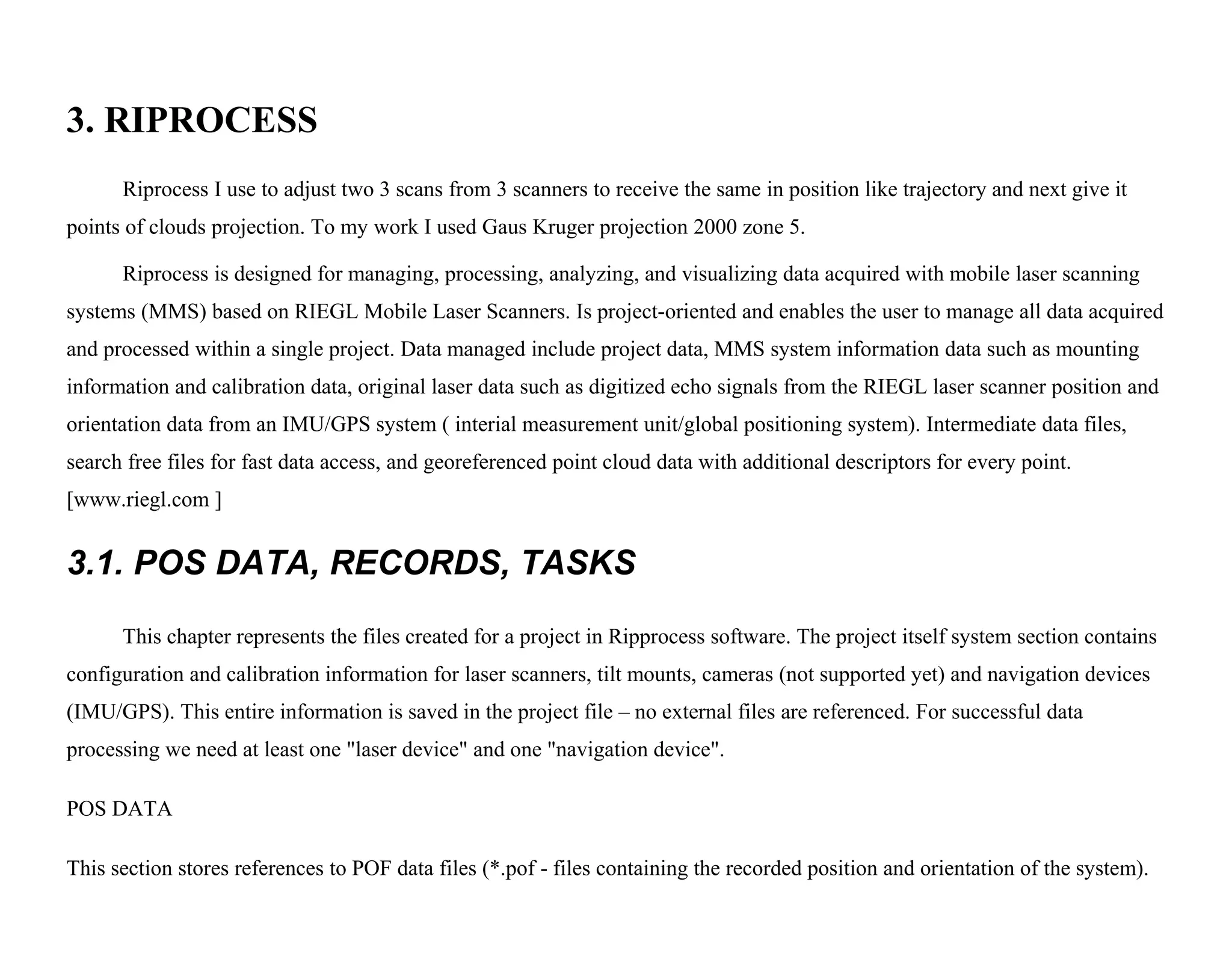 Examples of the use lidar based on the mobile laser scanning | PDF