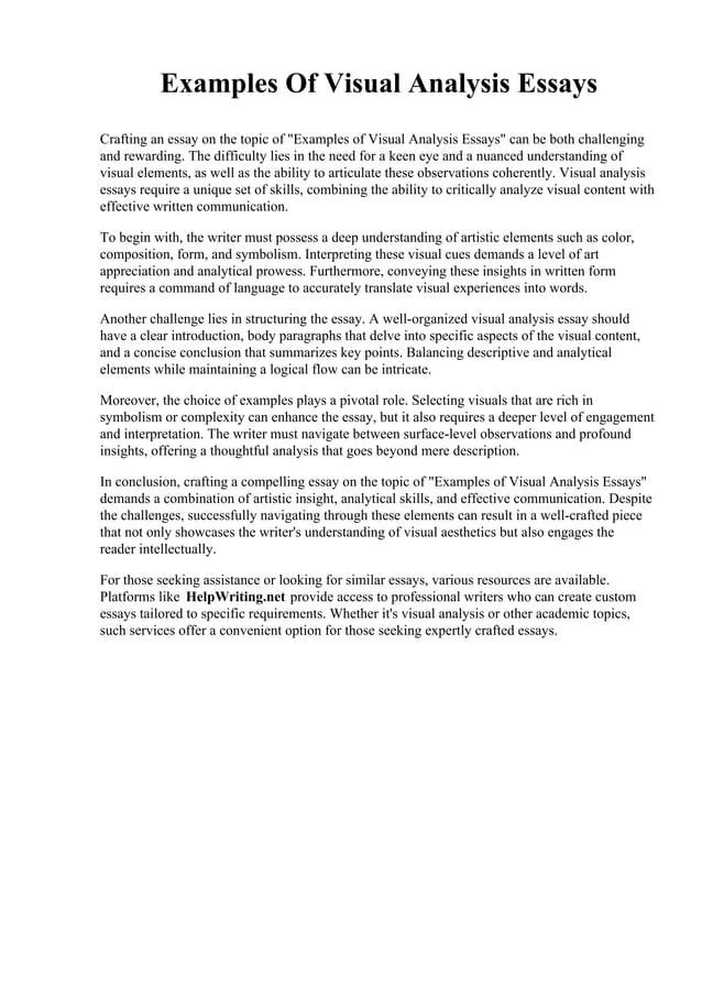 Examples Of Visual Analysis Essays.pdf
