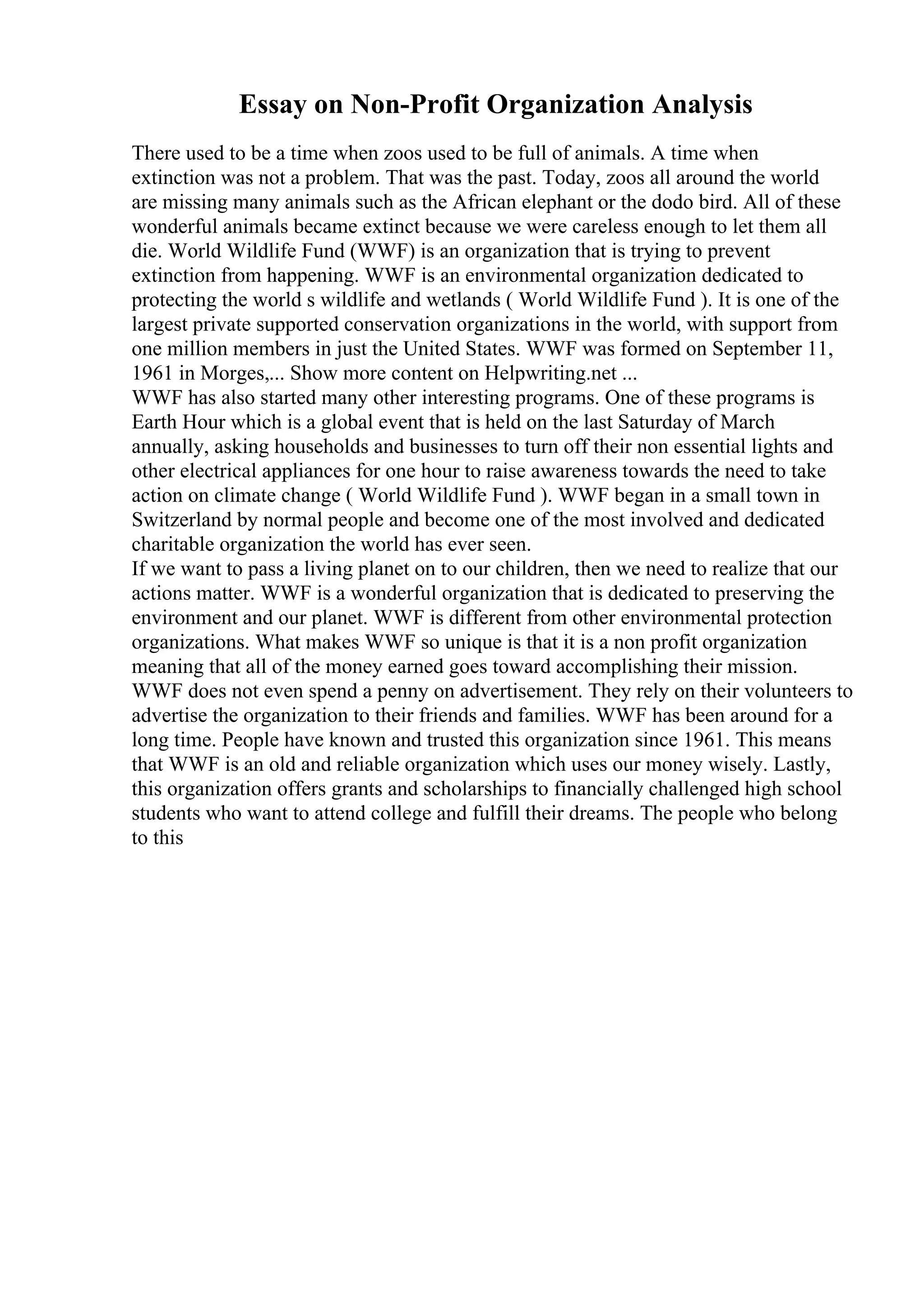 Examples Of Visual Analysis Essays | PDF