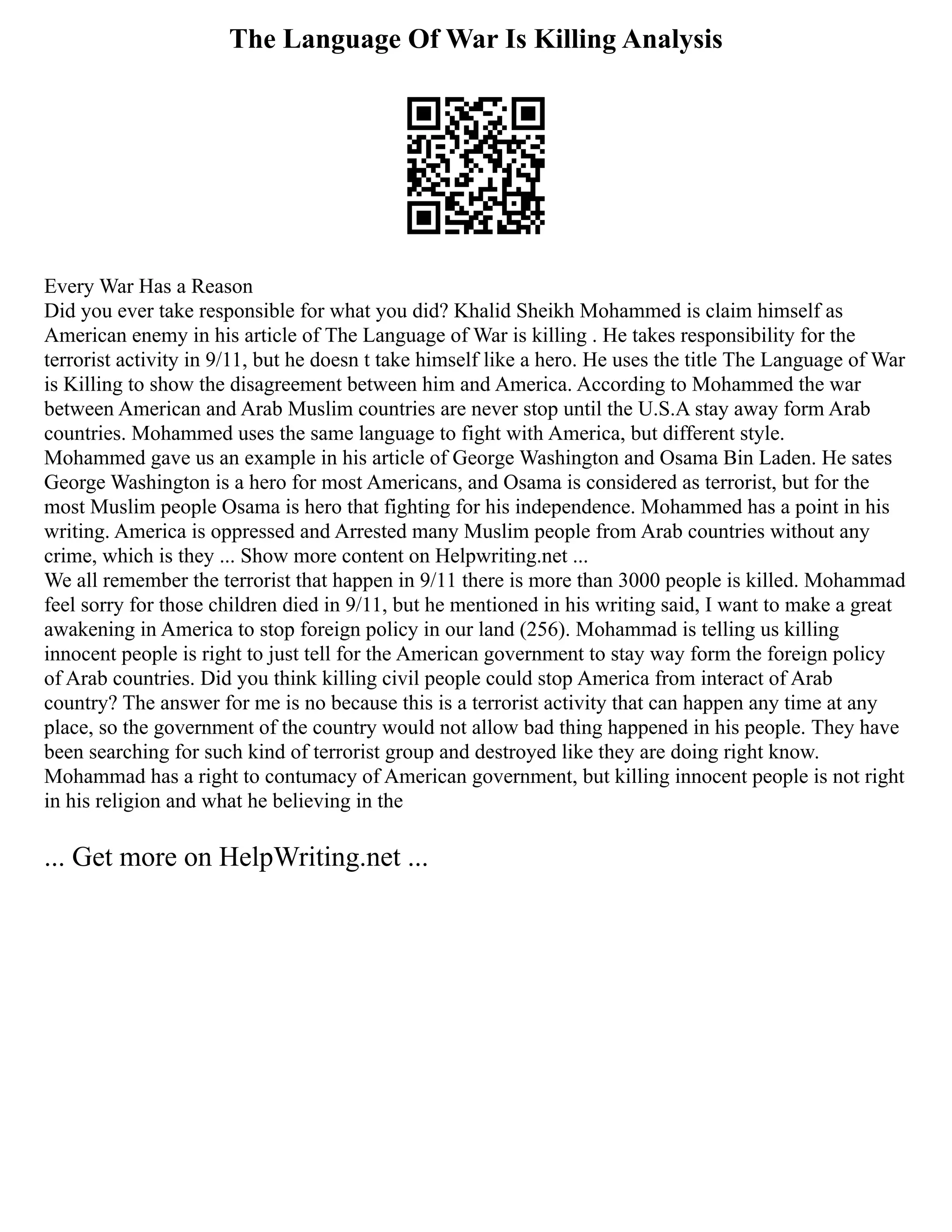 Examples Of Well Written Hypothesis A Strong Hypothesis | PDF ...