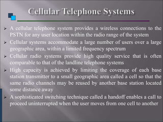 Examples of wireless communication systems | PPT