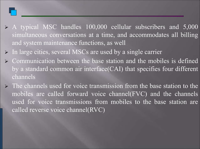 Examples of wireless communication systems | PPT | Phone Services ...