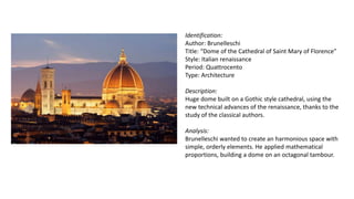 Examples of work art analysis | PPTX