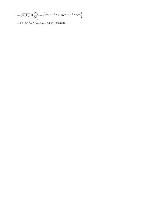 Examples on seepage | DOC | Geology | Science