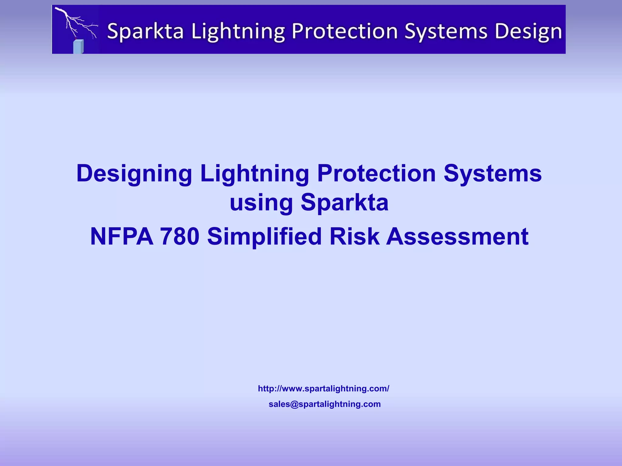 NFPA 780 simplified risk assessment | PDF