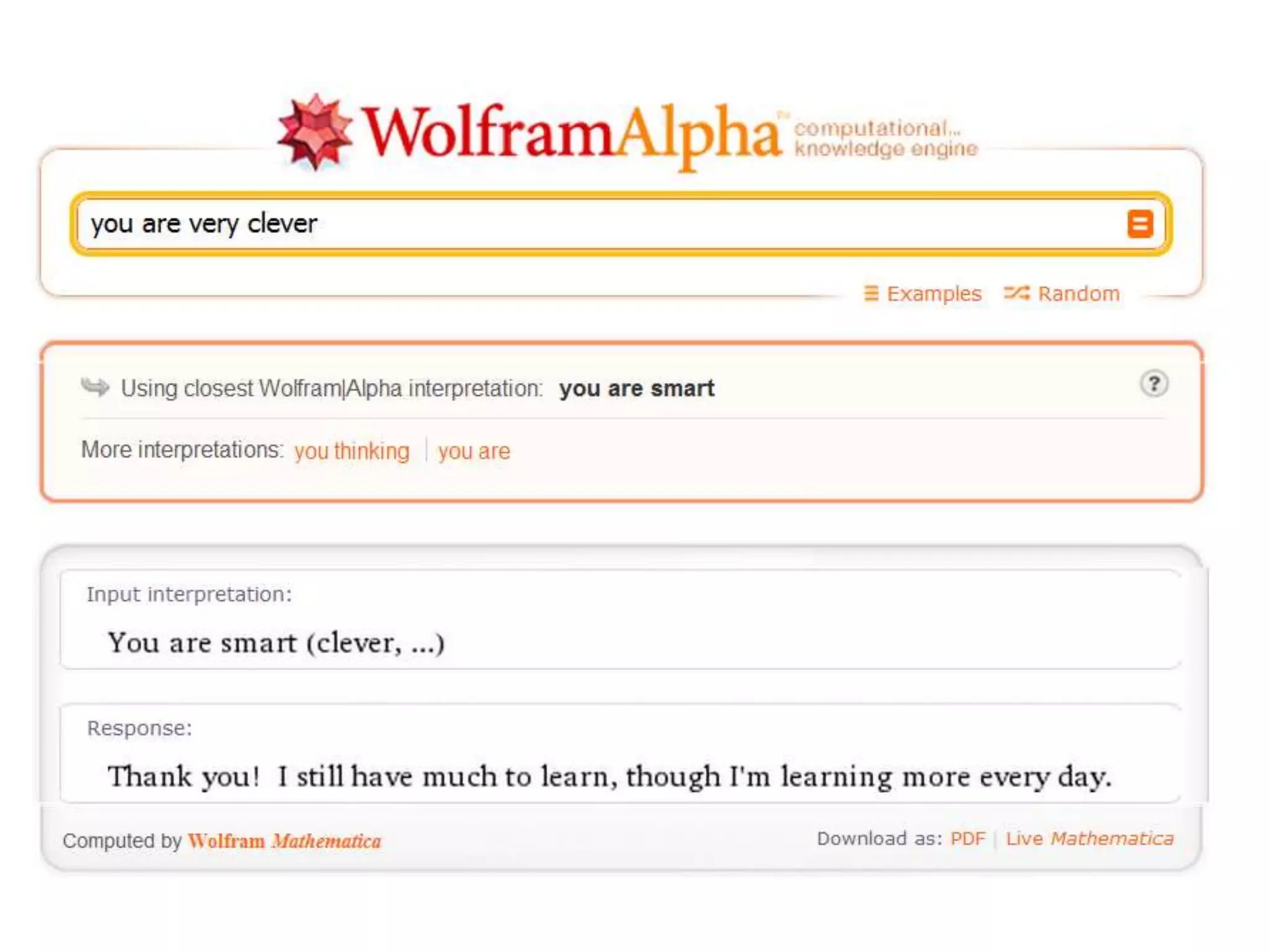 WolframAlpha Examples part 2 | PPTX