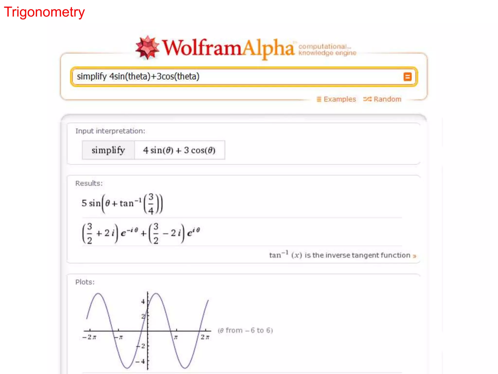 WolframAlpha Examples part 4 | PPTX | Physics | Science