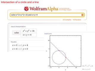 WolframAlpha Examples part 4 | PPTX | Physics | Science
