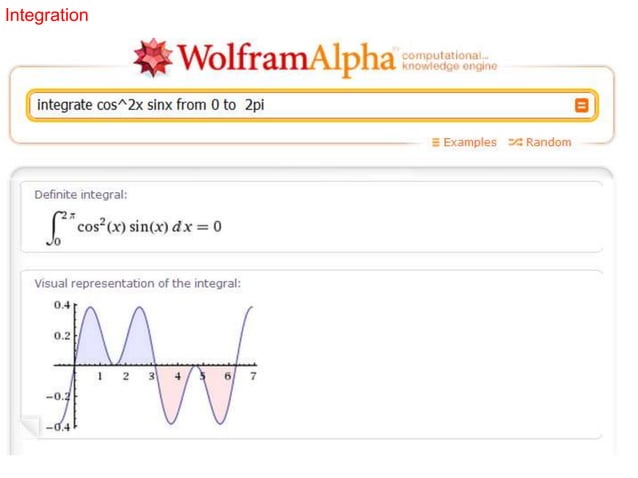 WolframAlpha Examples part 4 | PPTX | Physics | Science