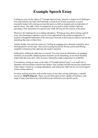 Example Speech Essay.pdf