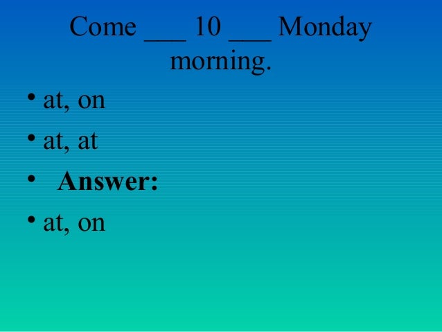 When to use prepo - Olfenice