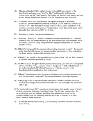 Example standard operating procedures for gift giving | PDF