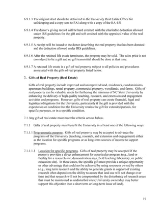 Example standard operating procedures for gift giving | PDF