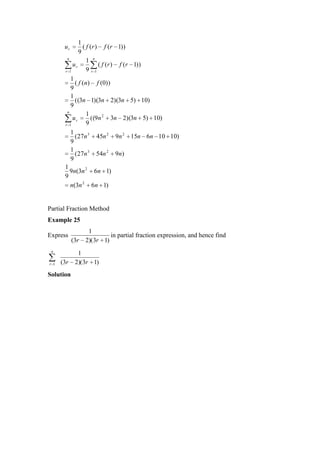Example standard result difference_partial fraction | DOCX | Science