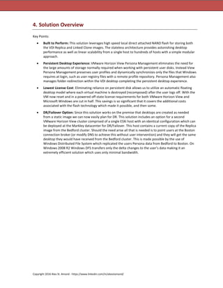 Example VDI Solution Architecture | PDF