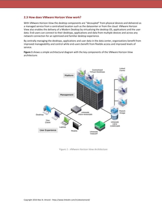 Example VDI Solution Architecture | PDF