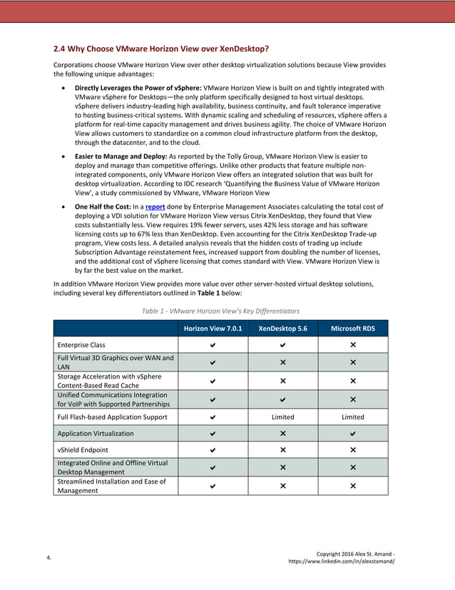 Example VDI Solution Architecture | PDF | Desktops | Computing